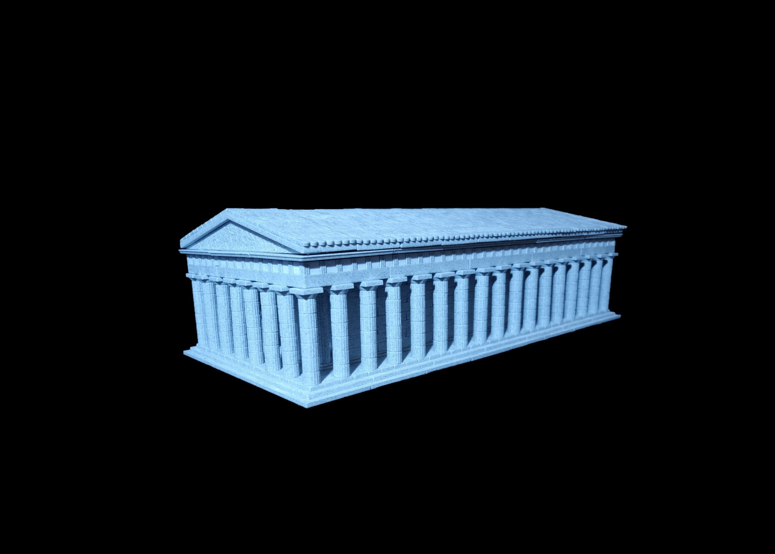 Maqueta del Partenón de Atenas - Puzles3D.com